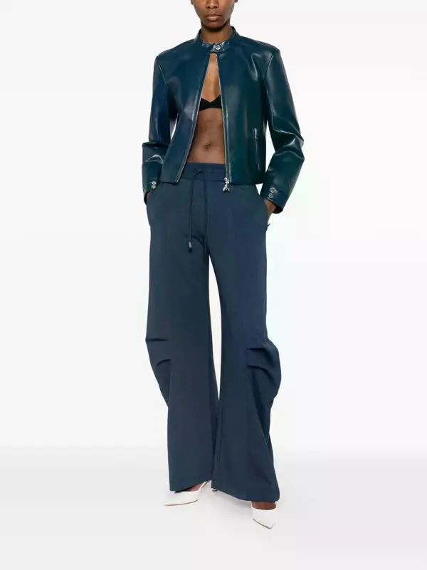 Patrizia Pepe Fleece Oversized Track Pants