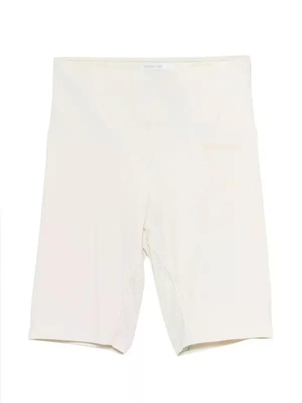 Patrizia Pepe Cycling Shorts With Mesh Panels