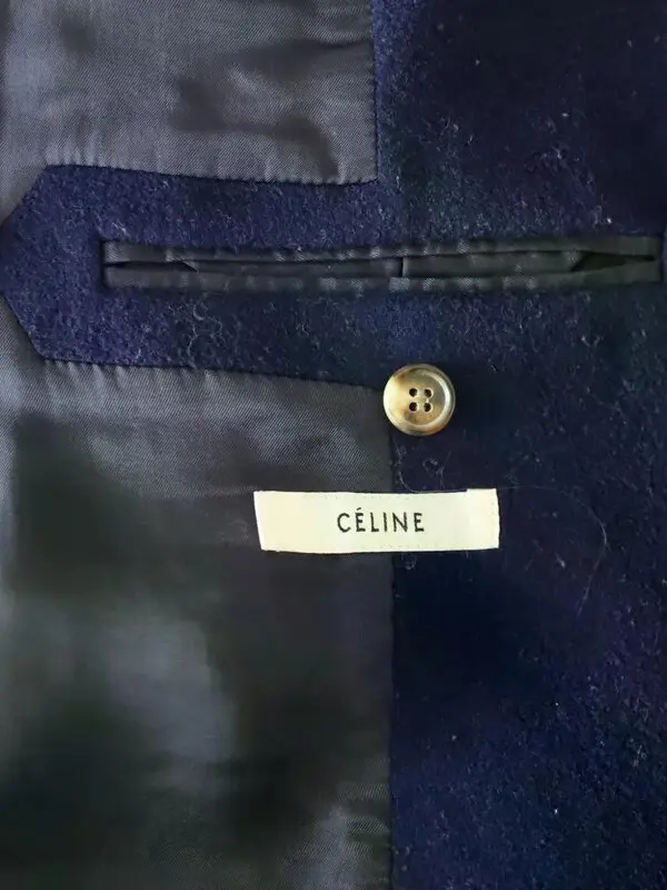 Celine Open-front Wool Coat