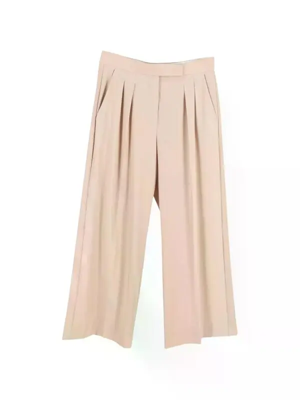 Max Mara Pleated Wide-leg Trousers