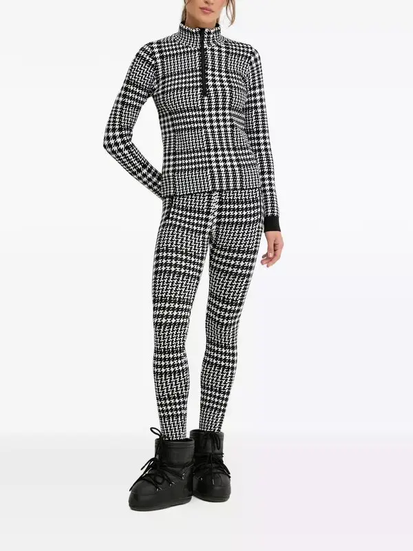 NEWLAND Houndstooth Zip Ski Top