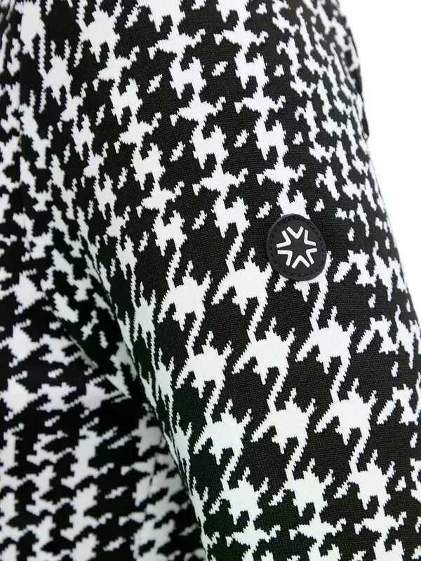 NEWLAND Houndstooth Zip Ski Top