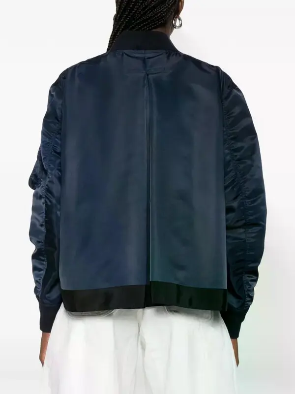 Sacai Zipped Bomber Jacket