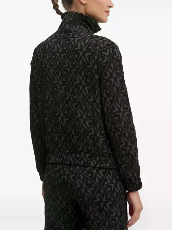 NEWLAND Pattern Zip Sweater