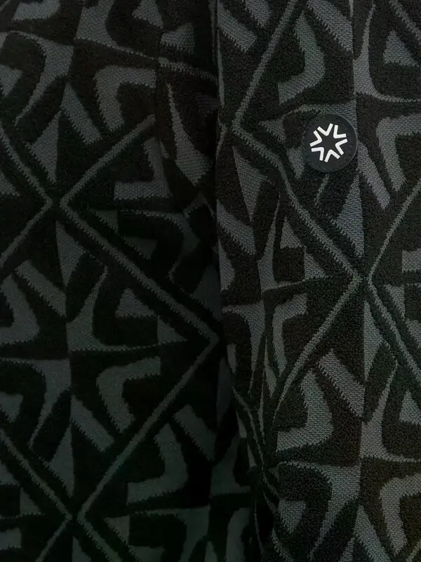 NEWLAND Pattern Zip Sweater