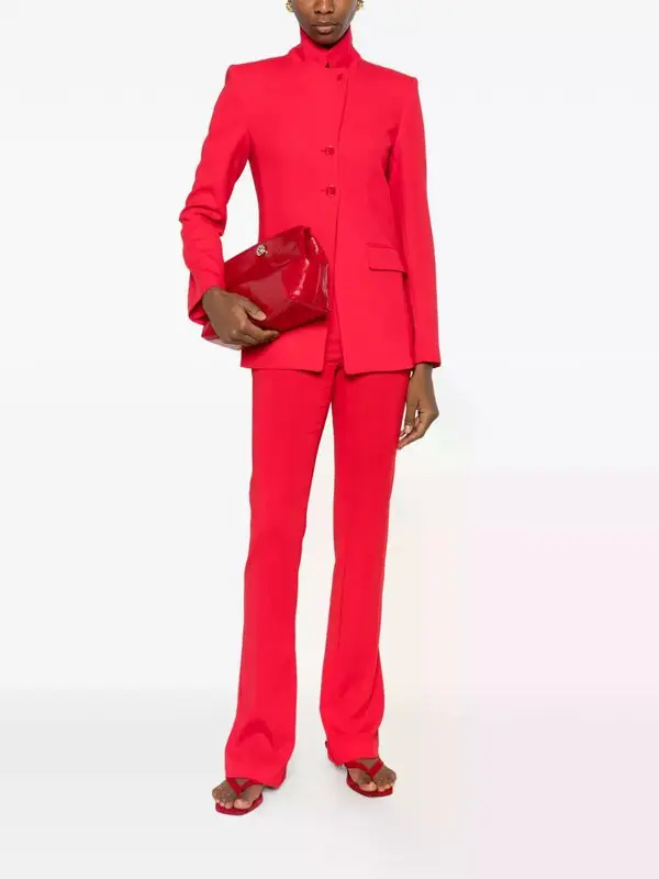 Patrizia Pepe Slim Crepe Trousers