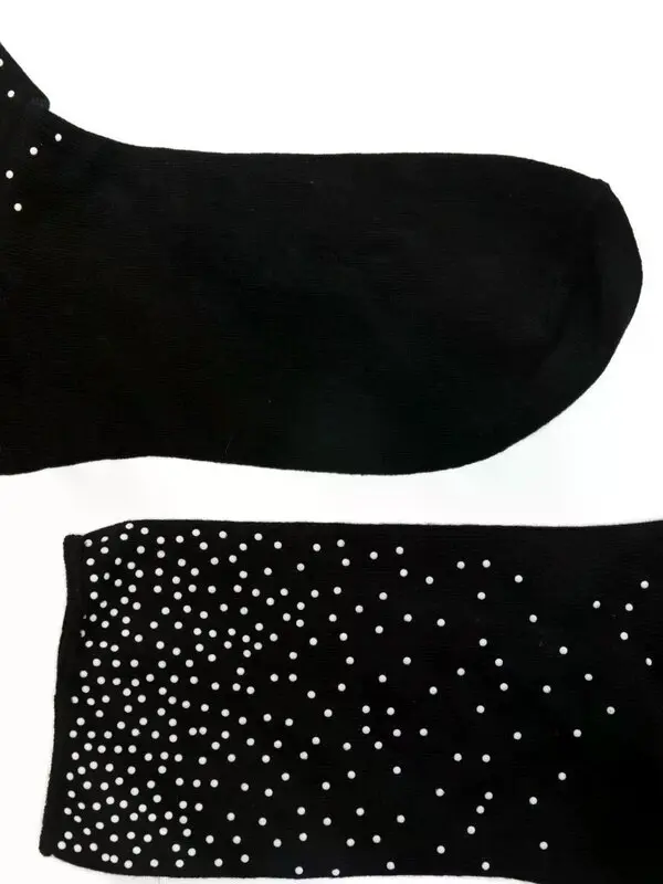 ALTO MILANO Spot Patterned Socks