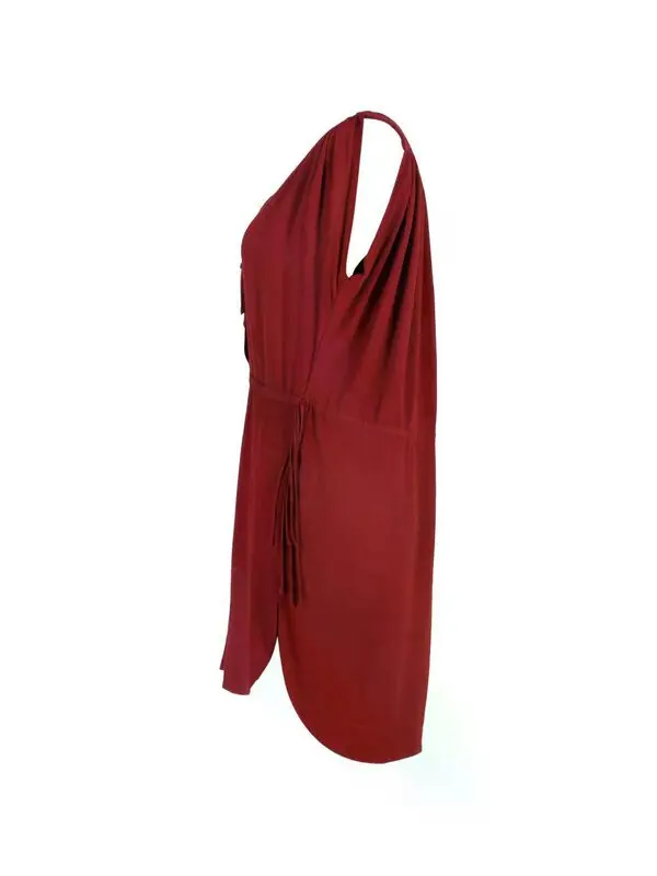 ISABEL MARANT VINTAGE Drawstring Tie Mini Dress