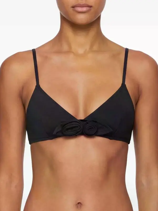 Coperni Rosette Detail Bikini Top