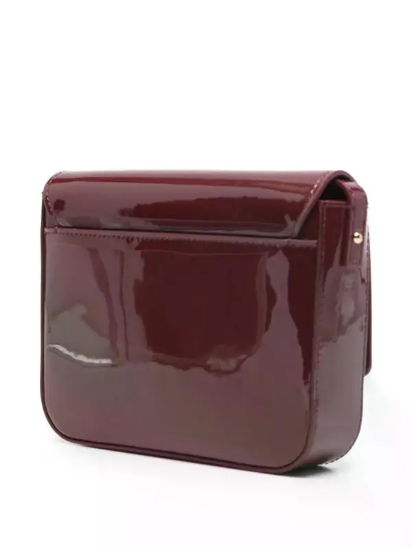Patrizia Pepe Essential Fly Leather Shoulder Bag