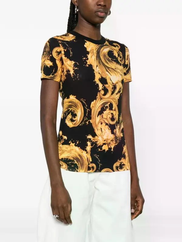 Versace Baroque Print T-shirt