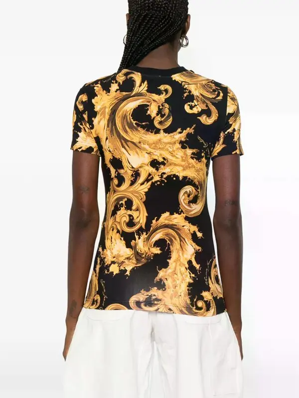 Versace Baroque Print T-shirt