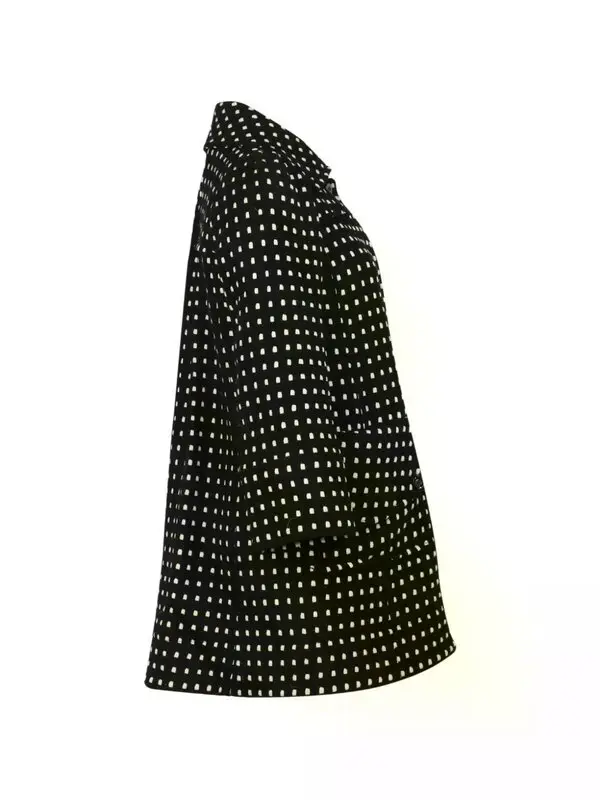 Diane Von Furstenberg Polka Dot Trench Coat