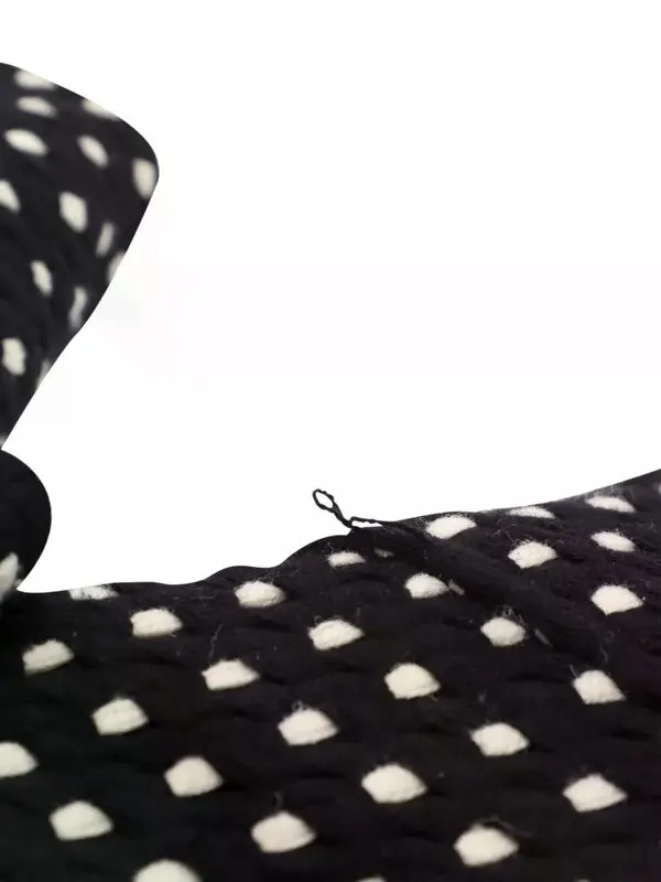 Diane Von Furstenberg Polka Dot Trench Coat