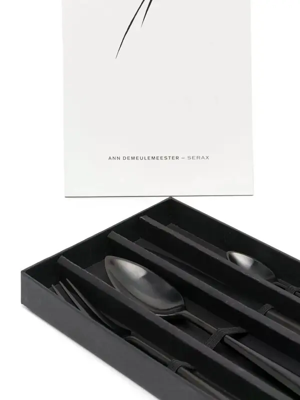 ANN DEMEULEMEESTER X SERAX Iron Cutlery Set