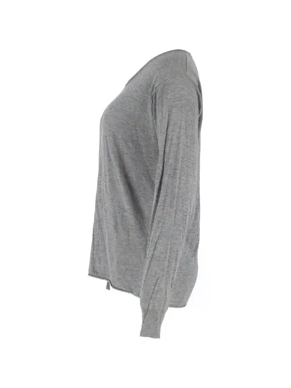 ALEXANDER WANG Scoop Neck Long-sleeve T-shirt