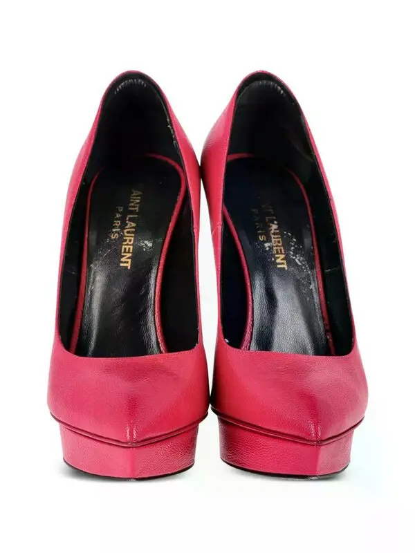 Saint Laurent Platform Pointed Pumps