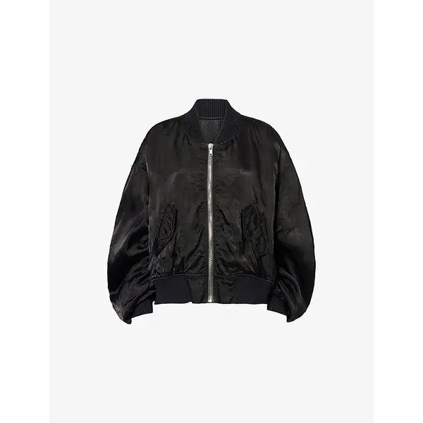 Rick Owens Woven Flight Bomber Jacket