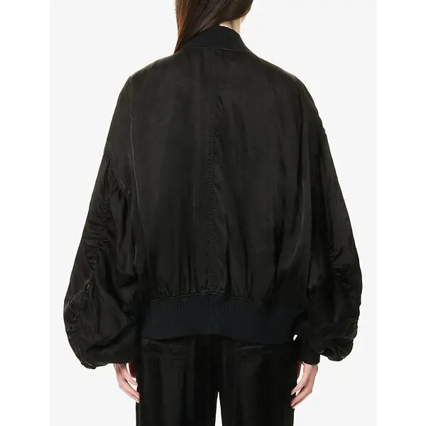 Rick Owens Woven Flight Bomber Jacket