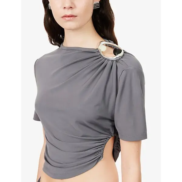 Christopher Esber Orica Ruched Top