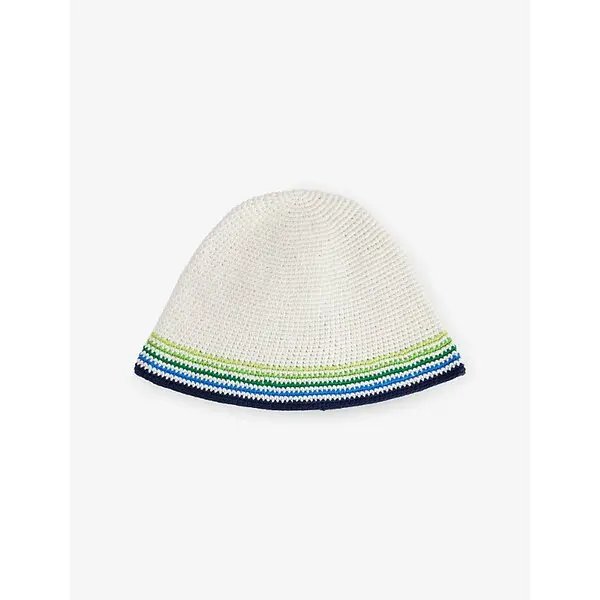Casablanca Crochet Cotton Bucket Hat