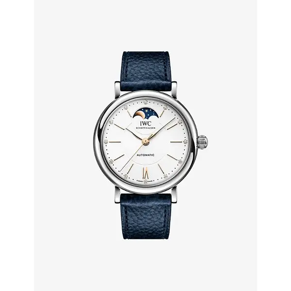 IWC SCHAFFHAUSEN Portofino Moon Phase Automatic Watch 37mm - Steel