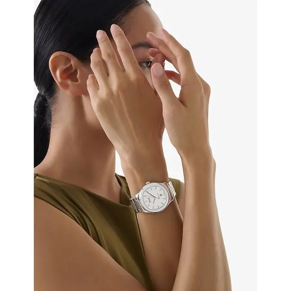 PIAGET Polo Stainless-steel Diamond Automatic Watch 36mm