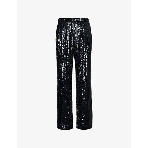 TWP Sulli Sequin-woven Trousers