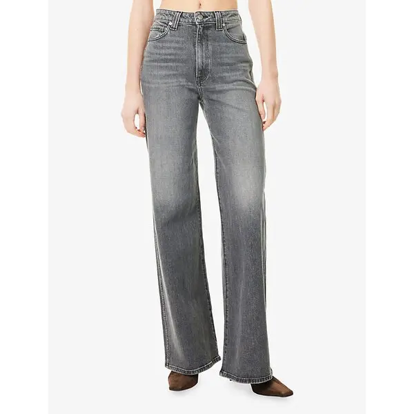 Khaite Wide-leg Denim Jeans