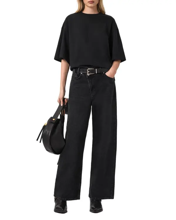 ALLSAINTS Esme Amelie Tee - Black