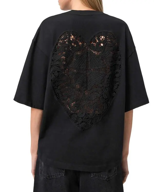 ALLSAINTS Esme Amelie Tee - Black