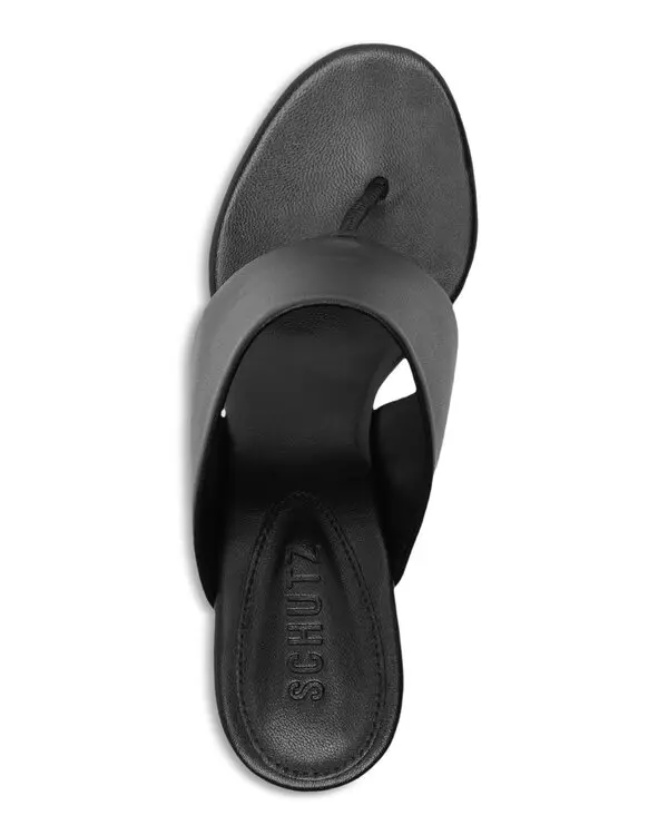 Schutz Martha High Heel Sandals - Black