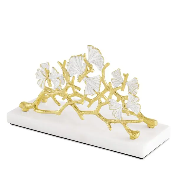 Michael Aram Butterfly Gingko Gold Vertical Napkin Holder