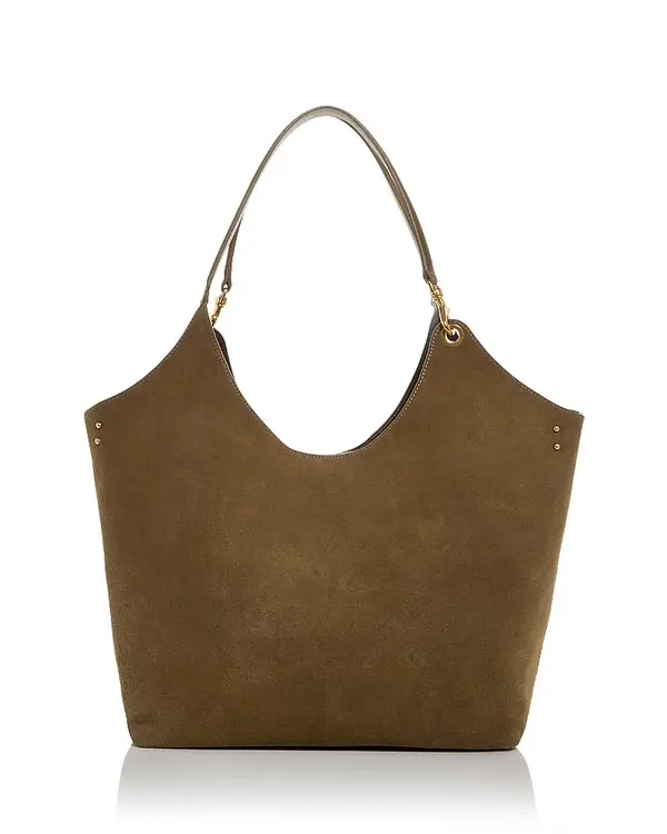 Rebecca Minkoff Suede Tote - Jungle