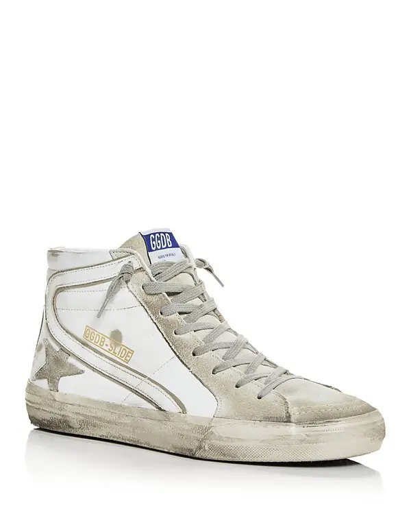 GOLDEN GOOSE Deluxe Brand Slide High-top Sneakers