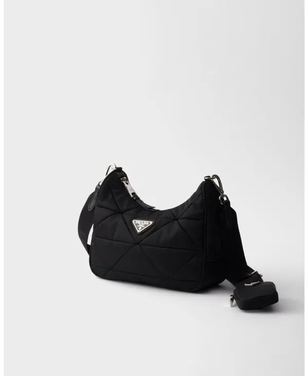 Prada Padded Re-nylon Shoulder Bag