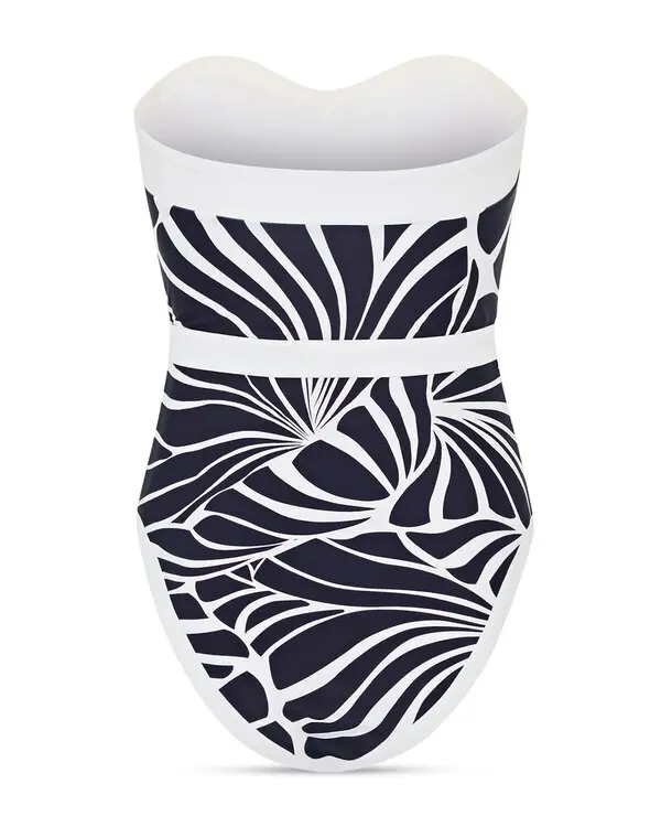 MILLY Ravello Abstract Kai Print One-piece Swimsuit