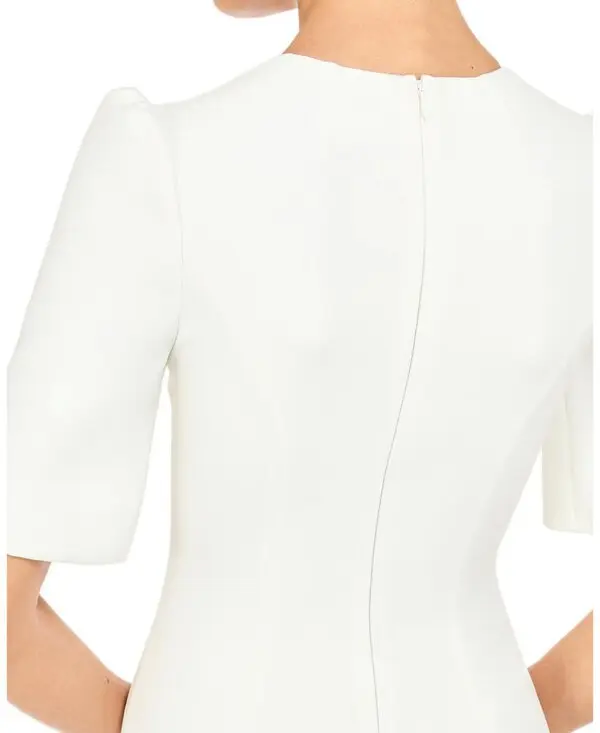 Jenny Packham Roma Midi Dress - Vanilla