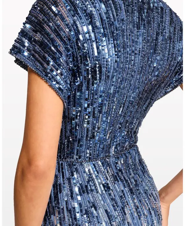 Jenny Packham Dusk Gown - Denim