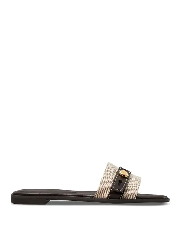 Tory Burch Romy Slides - Natural