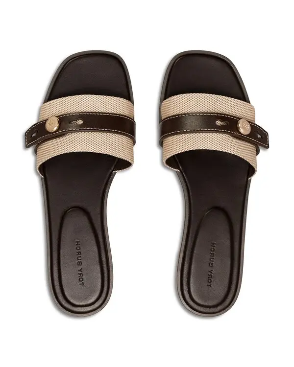 Tory Burch Romy Slides - Natural