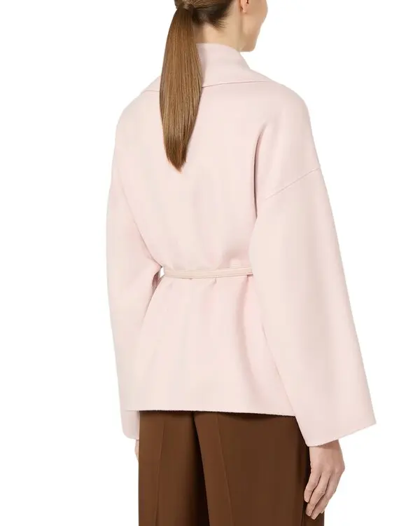 Max Mara Sughero Short Coat - Pink