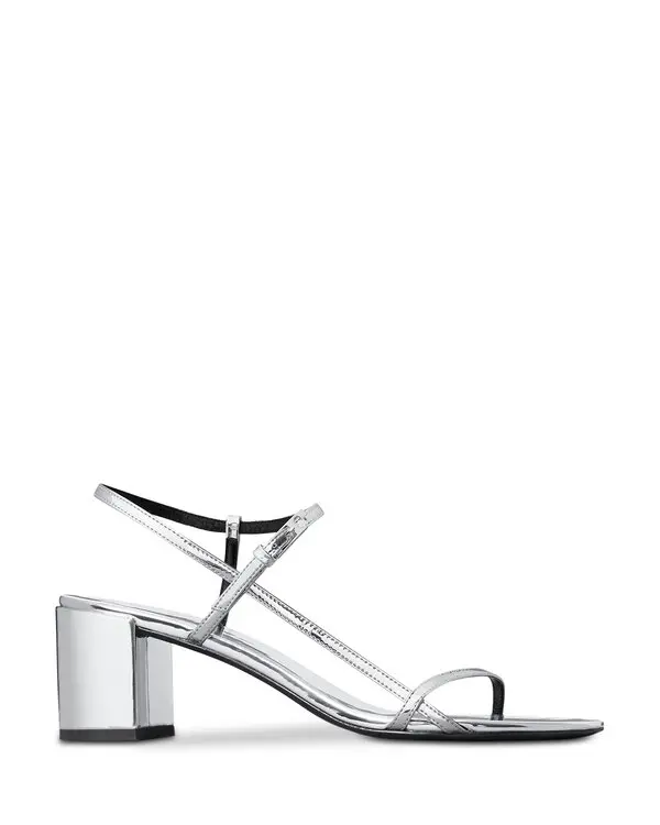 Tory Burch Gigi Sandals - Silver