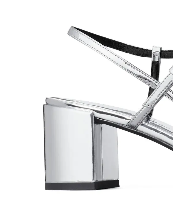 Tory Burch Gigi Sandals - Silver