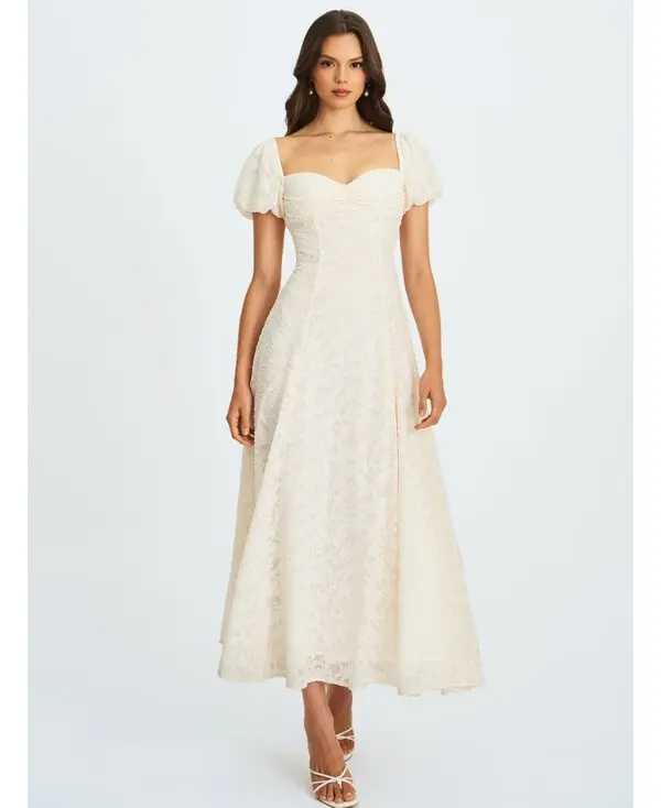 MISS CIRCLE NEW YORK Pandora Backless Maxi Dress