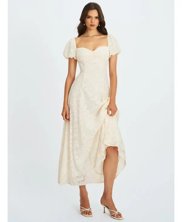 MISS CIRCLE NEW YORK Pandora Backless Maxi Dress
