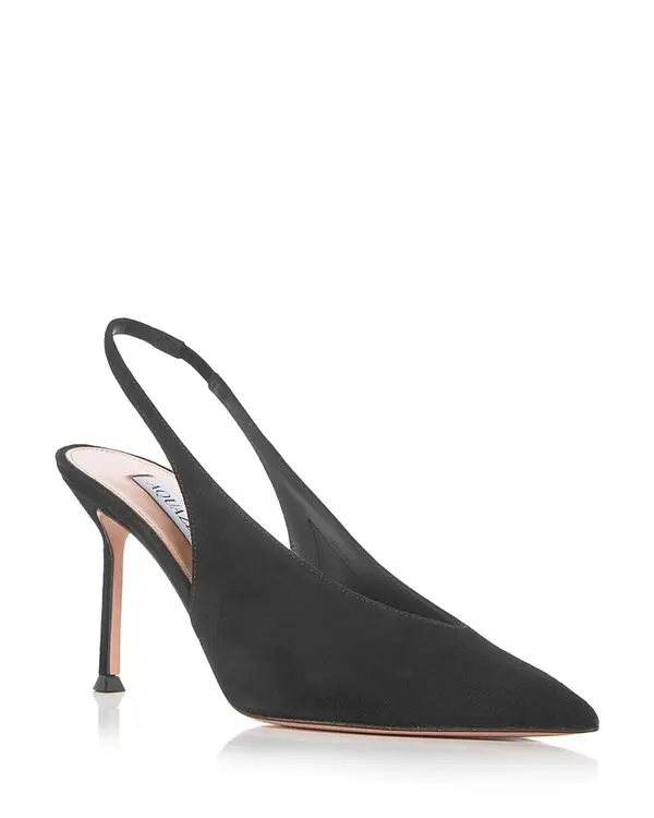 AQUAZZURA Voltaire Slingback Pumps - Black