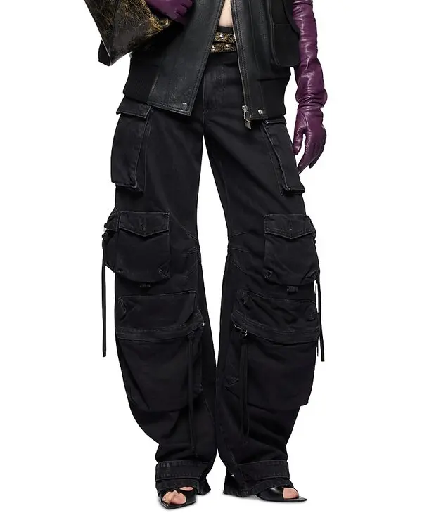 Attico Fern Cargo Jeans
