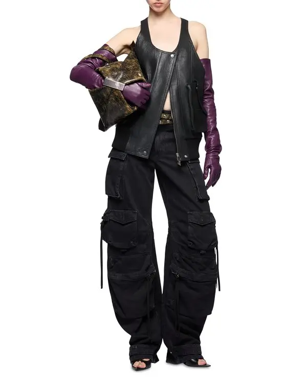 Attico Fern Cargo Jeans