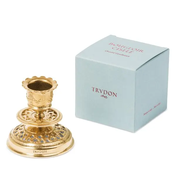 TRUDON Bougeoir Laiso Chiseled Candlestick